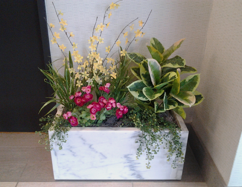 Silk Office Plants and Silk Flowers for Businesses | Chicago & Suburbs